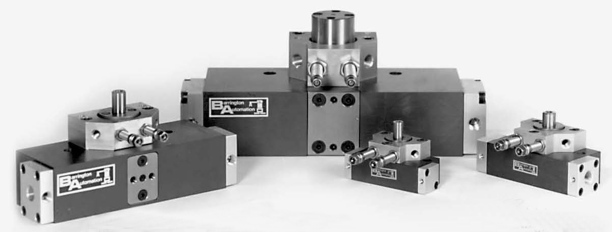 Rotary Actuators Barrington Automation Precision Pneumatic Grippers Linear Actuators